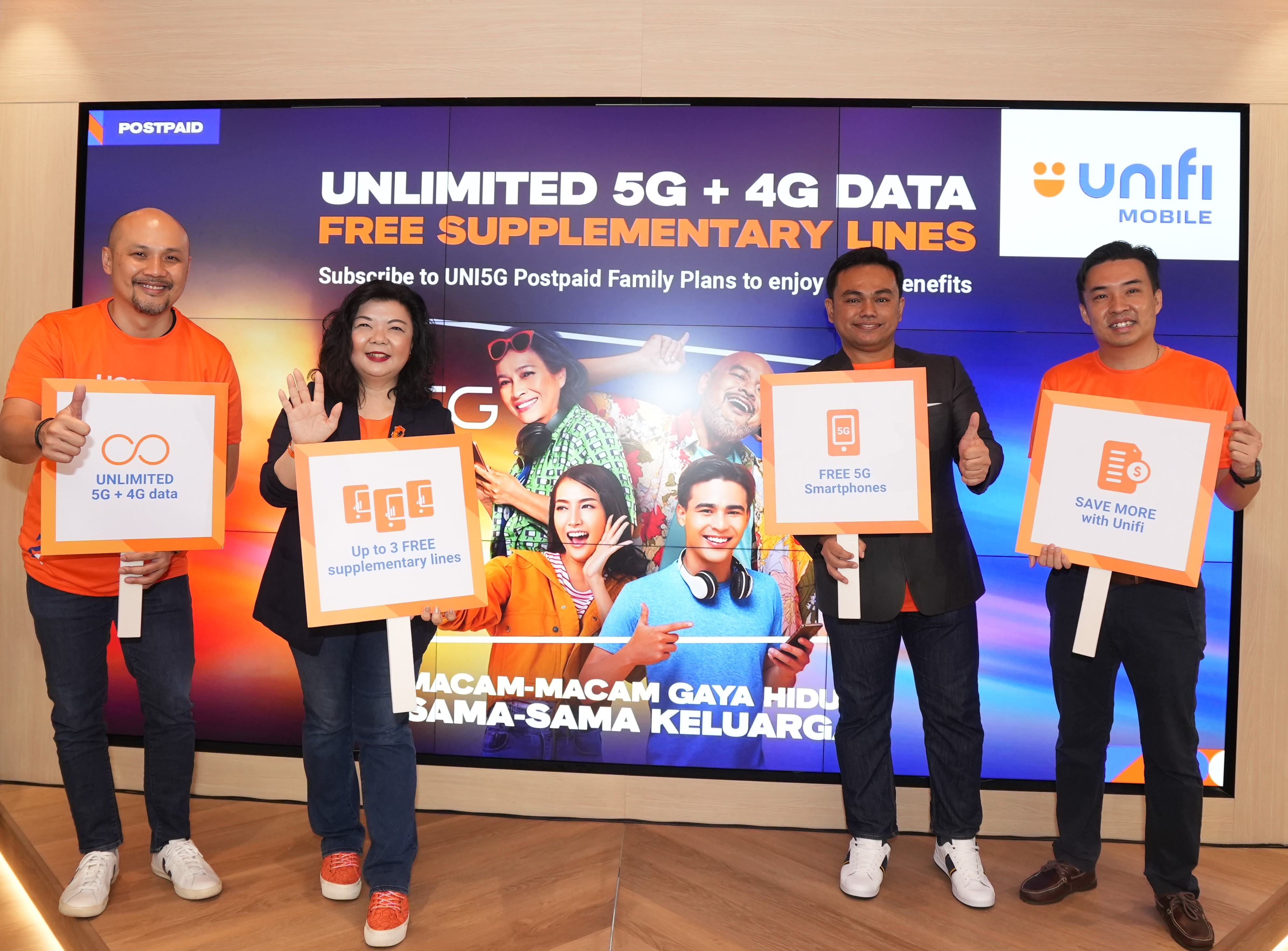 UNIFI’S NEW UNSTOPPABLE UNI5G POSTPAID PLANS DELIVER BEST CONVERGENCE EXPERIENCE FOR ALL ...